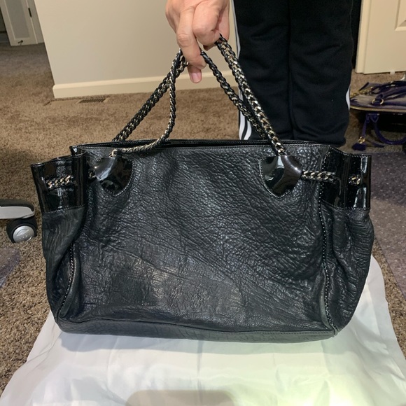 gambini | Bags | Black Purse Leather Well Taken Care Of | Poshmark